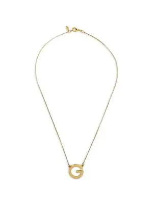 Givenchy Oval G Pendant Necklace - Gold