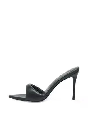 Femme La Pointed-toe Stiletto Heeled Sandals - Black