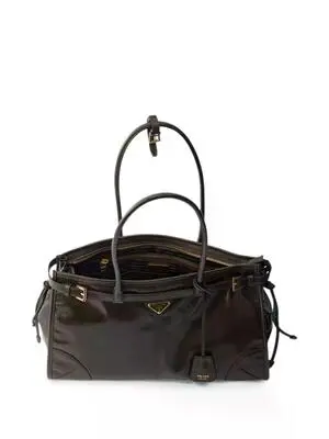 Prada Bonnie Large Leather Handbag