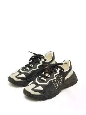 Dolce & Gabbana Daymaster Lace-up Sneakers - Black