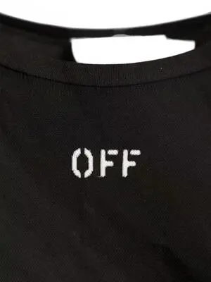 Off-White Off Stamp Seamless Crop Top