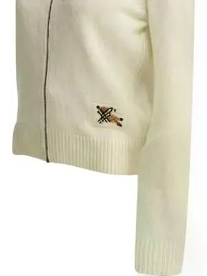 Burberry Jillian Zip-up Hooded Hoodie