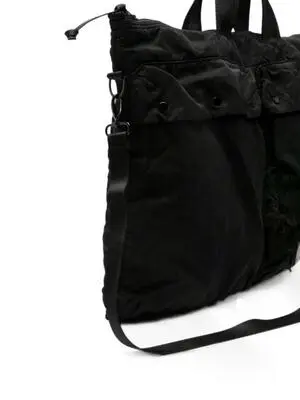 C.P. COMPANY Lens-detail Multi-pocket Tote Bag - Black