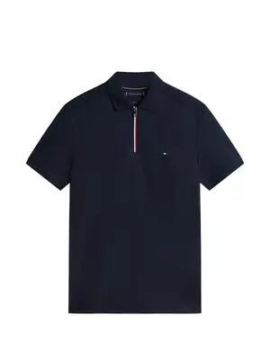 Tommy Hilfiger Zip Up Polos For Men