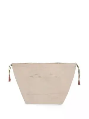 Dragon Diffusion Drawstring Clutch Bag - Neutrals