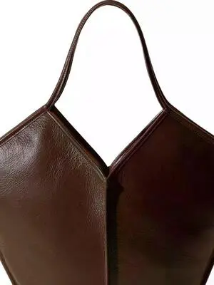 Hereu Calella Tie-fastening Shoulder Bag - Brown