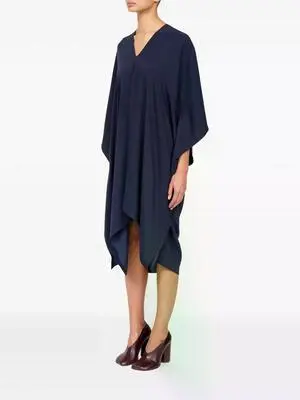 MAISON MARGIELA V-neck Kimono Sleeve Midi Dress
