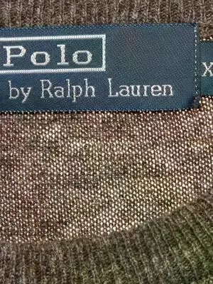 Polo Ralph Lauren Wool Crew Neck Knit Sweater - Brown