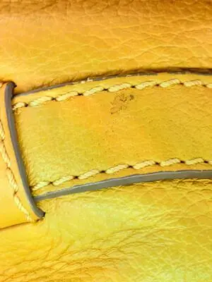 Chloé Marcie Leather Mini Crossbody Bag - Yellow