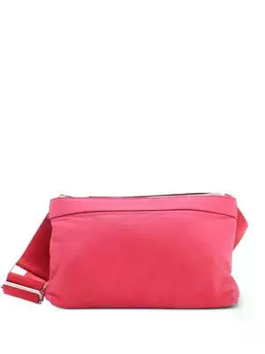 Bottega Veneta Leather Shoulder Bag - Red