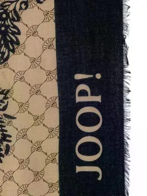 JOOP! Adalia Floral-print Fringed Scarf