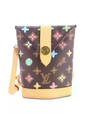 LOUIS VUITTON Monogram Craggy Canvas Shoulder Bag - Brown