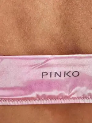 Pinko Knot-detailed Bikini Top
