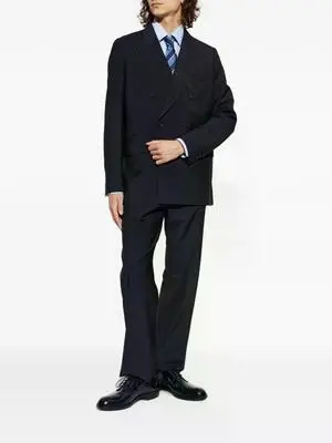 Paul Smith Double-breasted Wool-blend Suit