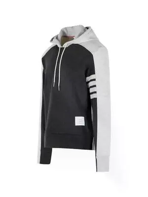 Thom Browne 4-bar Colour-block Hoodie