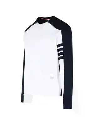 Thom Browne 4-bar Colour-block Sweater