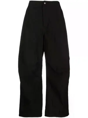 AMOMENTO Ripstop Fatigue Wide-leg Trousers