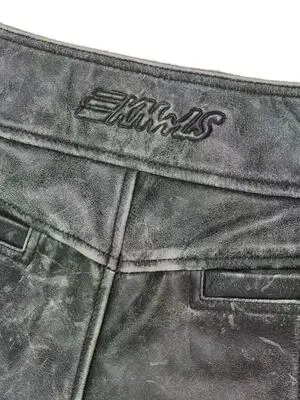 KNWLS Distressed-effect Chain-detail Shorts
