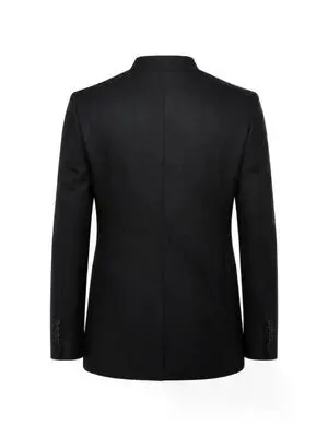 Corneliani Satin-trim Single-breasted Blazer