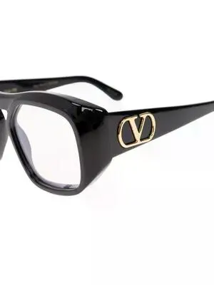 Valentino Garavani Vlogo Geometric-frame Eyeglasses
