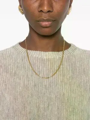 Brunello Cucinelli Ribbed Knit Long Sleeve Top - Grey