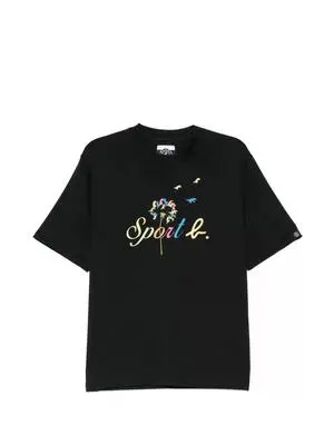 AGNES B. Logo-print T-shirt