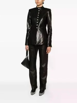 Khaite The Samuel Leather Jacket