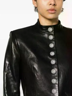 Khaite The Samuel Leather Jacket