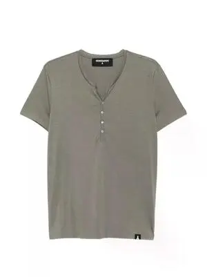 Patrizia Pepe Henley T-shirt - Green