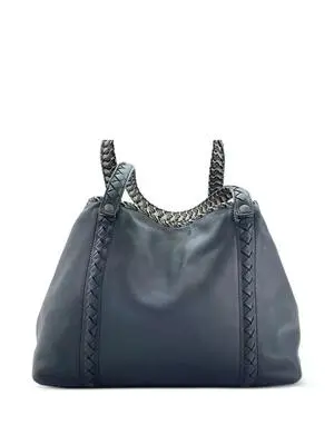 Bottega Veneta Intrecciato Leather Tote Bag - Black