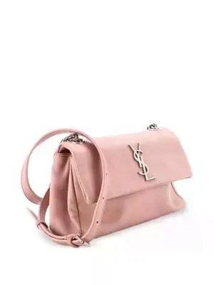 Saint Laurent West Hollywood Shoulder Bag Leather Small Crossbody Bag - Pink