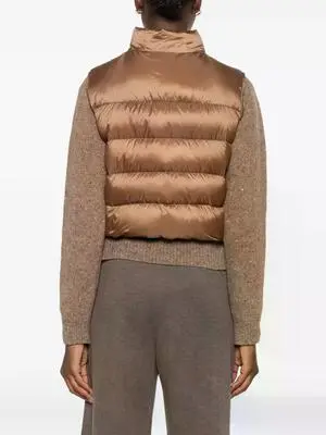 Max Mara Water-repellent Padded Cropped Gilet