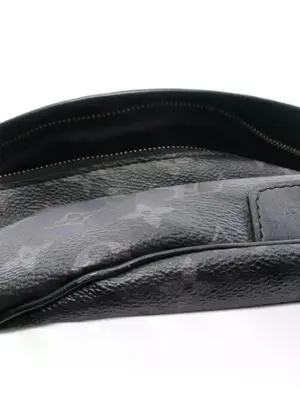 LOUIS VUITTON Monogram Eclipse Belt Bag - Black