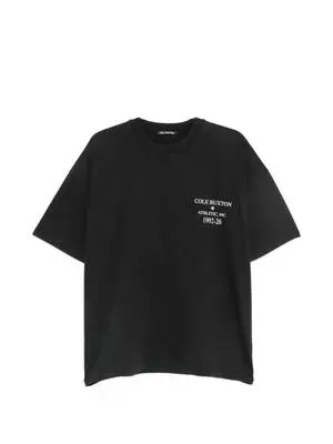 COLE BUXTON Logo-print T-shirt - Black