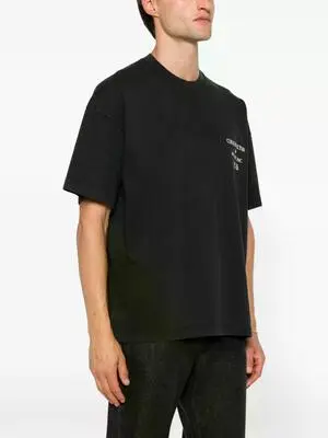 COLE BUXTON Logo-print T-shirt - Black