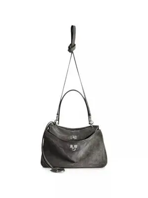 Balenciaga Turn-lock Shoulder Bag - Grey