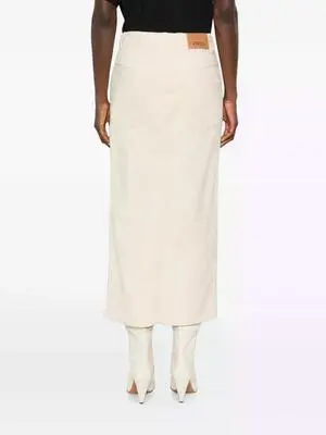 Isabel Marant Étoile Faharia Midi Skirt With Slit Detail