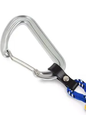Dsquared2 Braided Carabiner Keychain - Blue