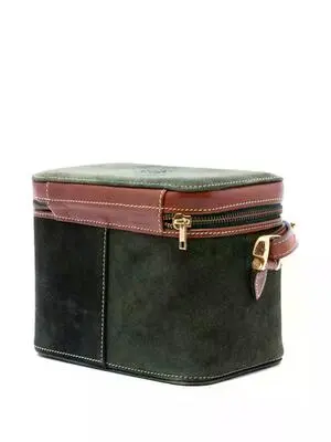 Loewe Suede Anagram Vanity Bag