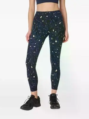 Sweaty Betty Power Leopard-print Leggings - Blue