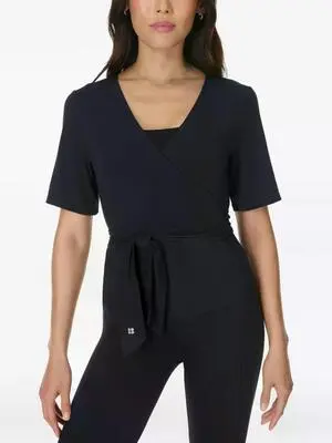 Sweaty Betty Wrap Tie-waist Top