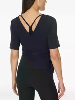 Sweaty Betty Wrap Tie-waist Top