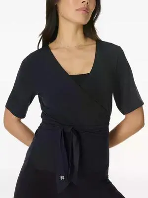 Sweaty Betty Wrap Tie-waist Top