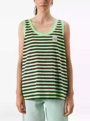 American Vintage Striped Cotton Tank Top