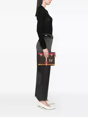 LOUIS VUITTON 2018 Monogram Summer Trunks Toiletry Pouch 26 Clutch Bag - Brown