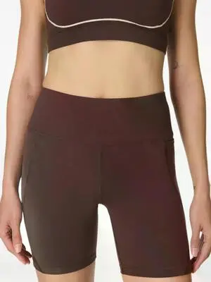 Sweaty Betty Power 6 High-waisted Shorts - Brown