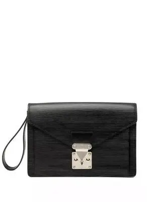 LOUIS VUITTON 2008 Epi Sellier Dragonne Clutch Bag