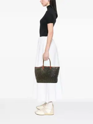 Goyard Saint Louis Pm Tote Bag - Black