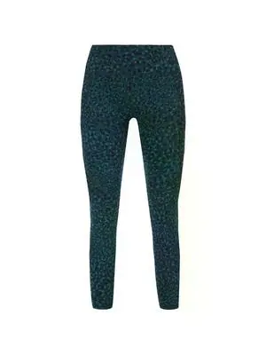 Sweaty Betty Power Gym Leopard-print Leggings - Blue