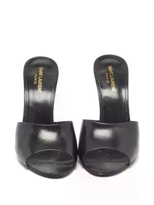 Saint Laurent Leather La 16 Mules